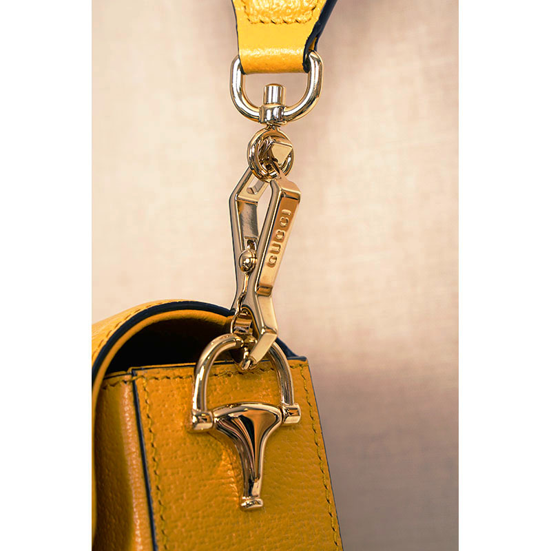 NEW $3,400 GUCCI x Adidas Yellow Leather HORSEBIT 1955 MINI NEW $3,400 GUCCI x Adidas Yellow Leather HORSEBIT 1955 MINI