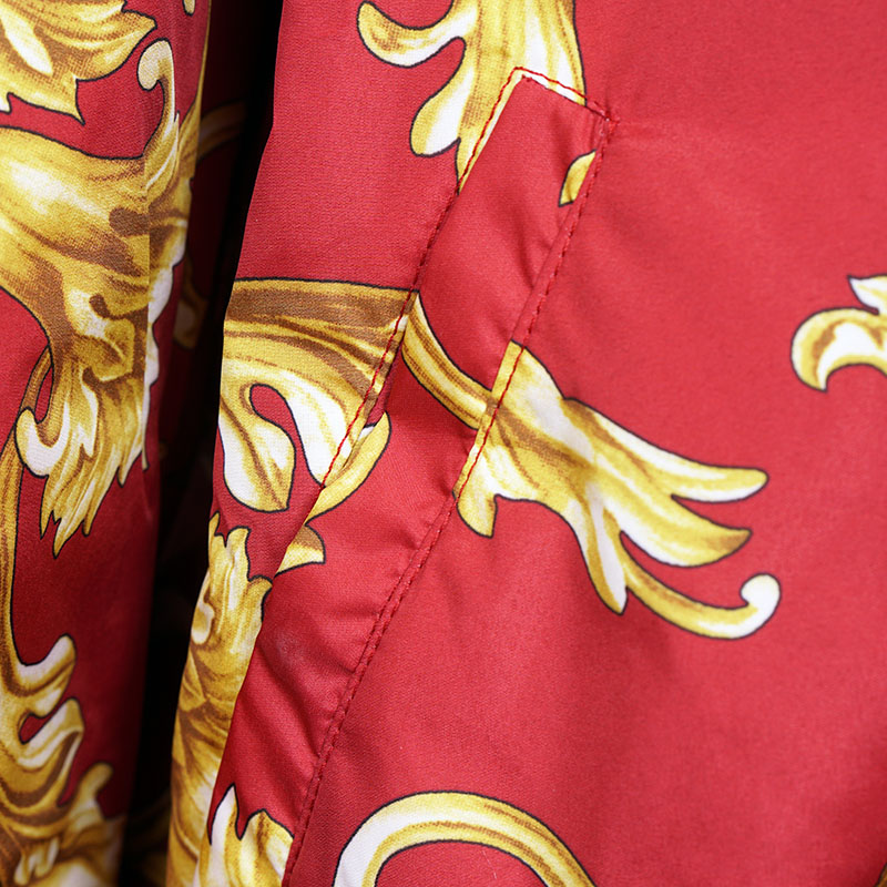 56 3XL NEW $2175 VERSACE Men's Red BAROQUE PRINT Medusa Logo 56 3XL NEW $2175 VERSACE Men's Red BAROQUE PRINT Medusa Logo